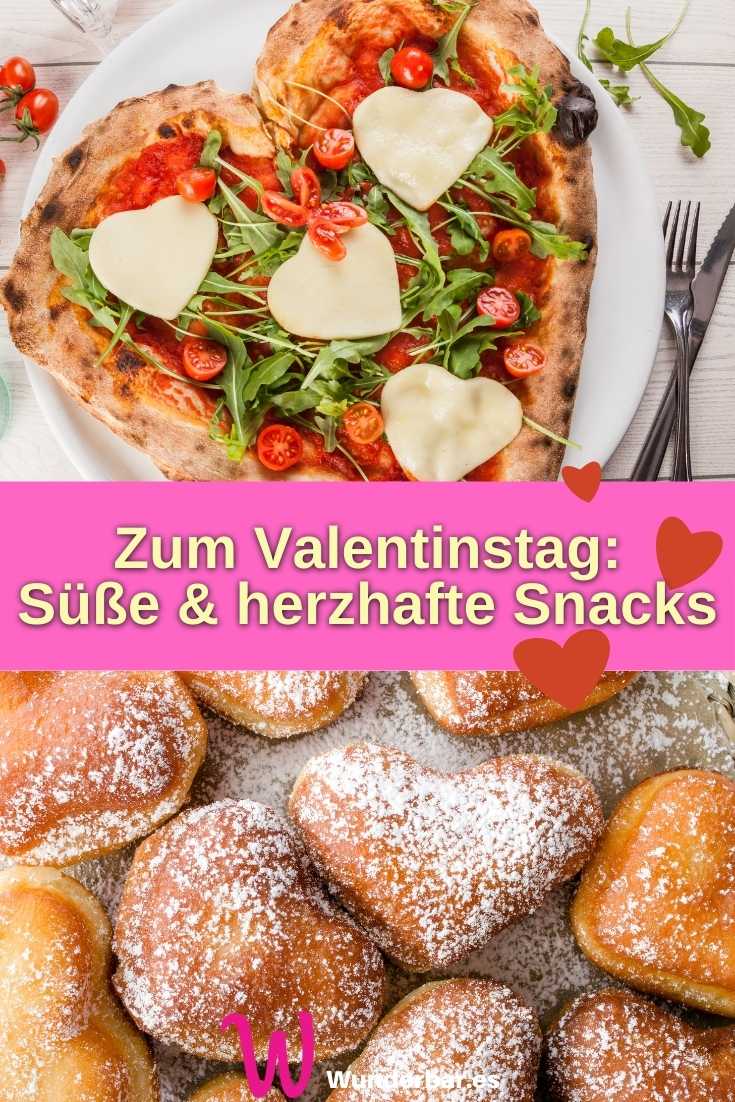 Snacks zum Valentinstag ️ Süße und herzhafte Überraschungen