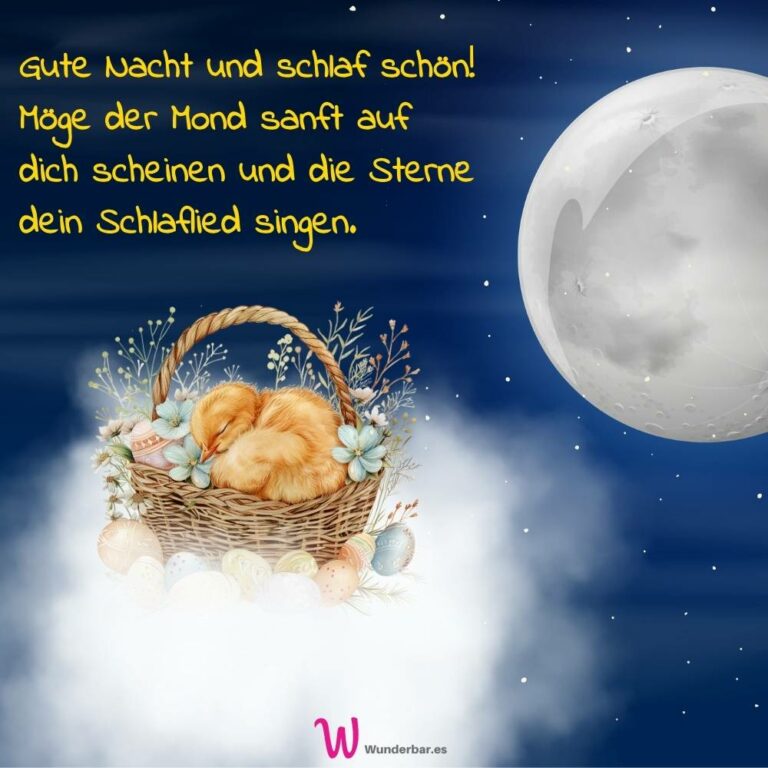 Wunderbar Schlaf Gut Nachti Ebenbild