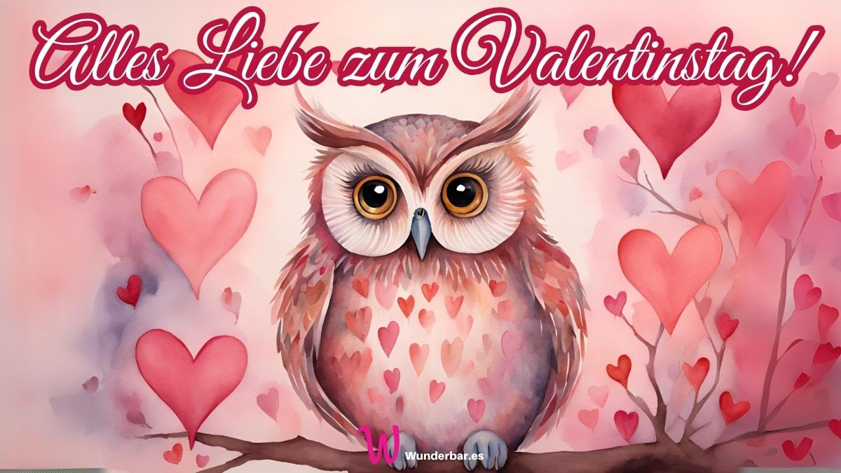 Grüße zum Valentinstag | Valentinsgrüße zum Versenden - Wunderbar!